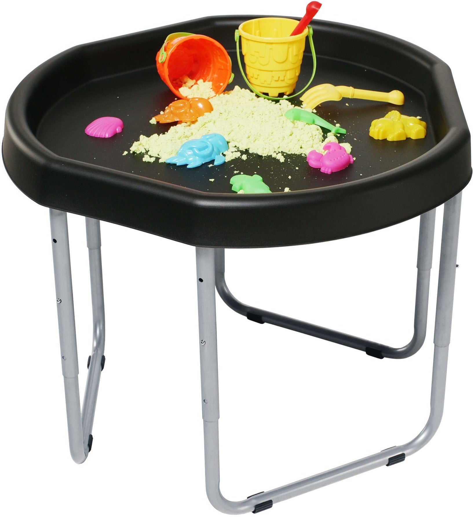 Hexacle 73cm Tuff Tray with Stand - Black | Educational Toys