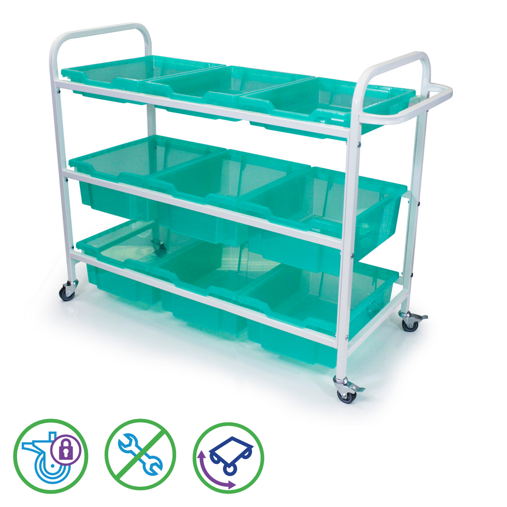 Storage Trolleys | Mobile Storage Units | Educational Toys