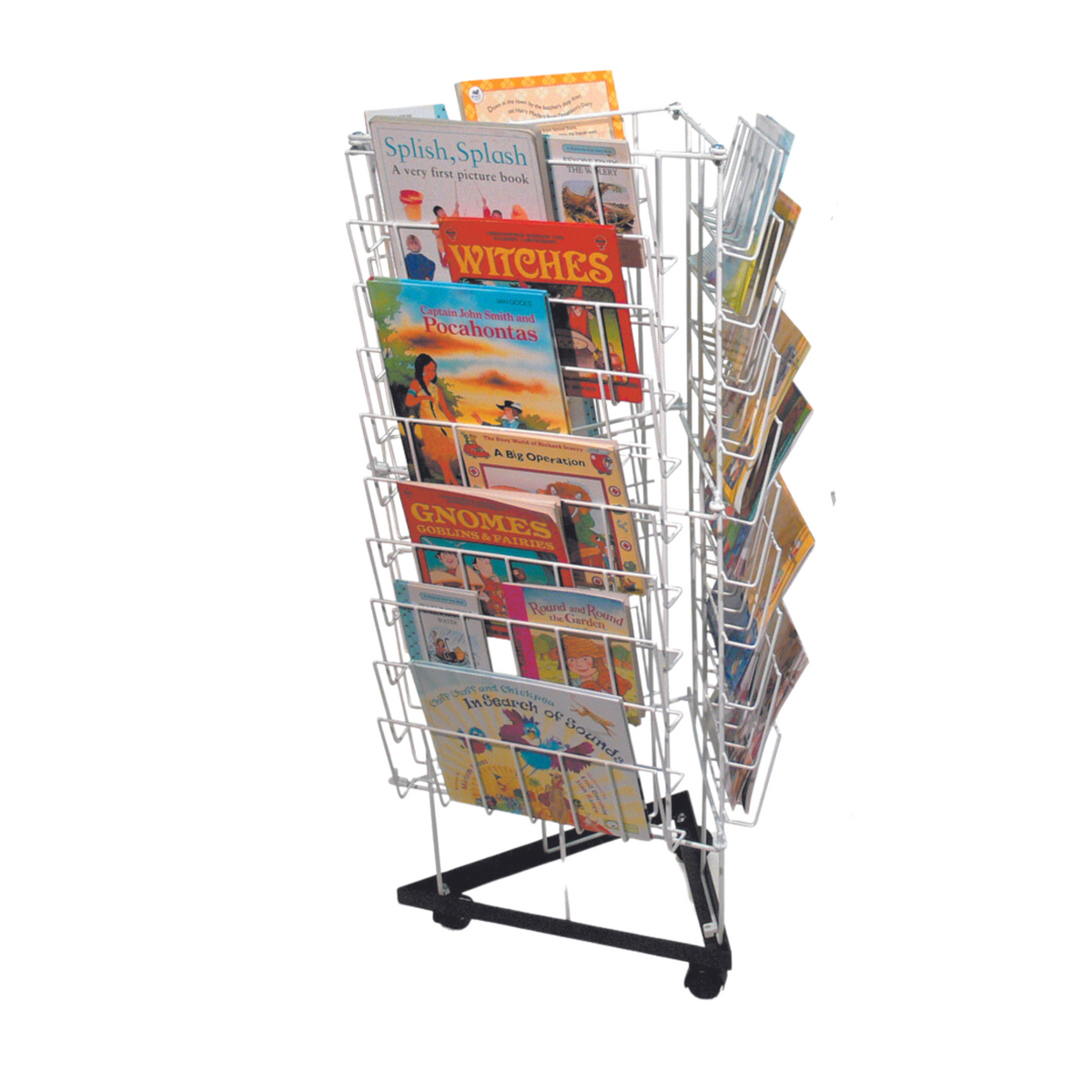 Mini 3 Sided Mobile Book Stand | Educational Toys