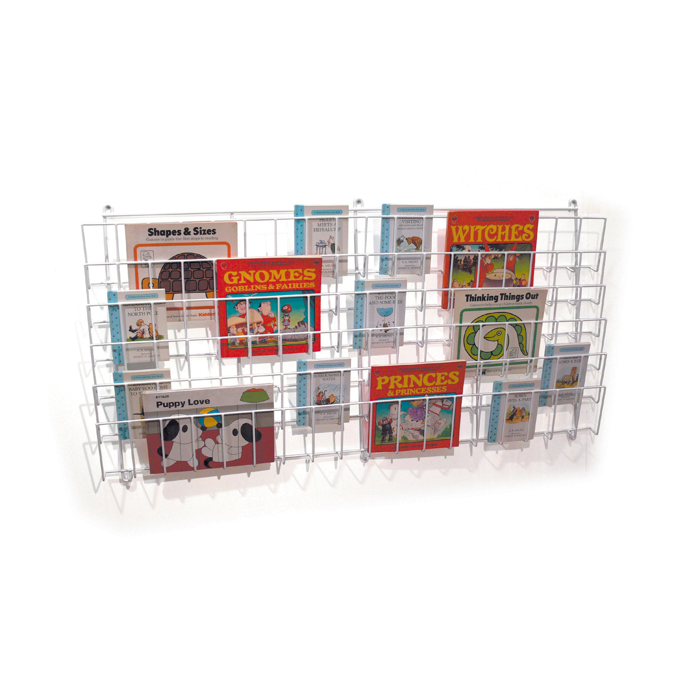 Horizontal Wall Big Book Rack (3 Deep Shelves) | Educational Toys