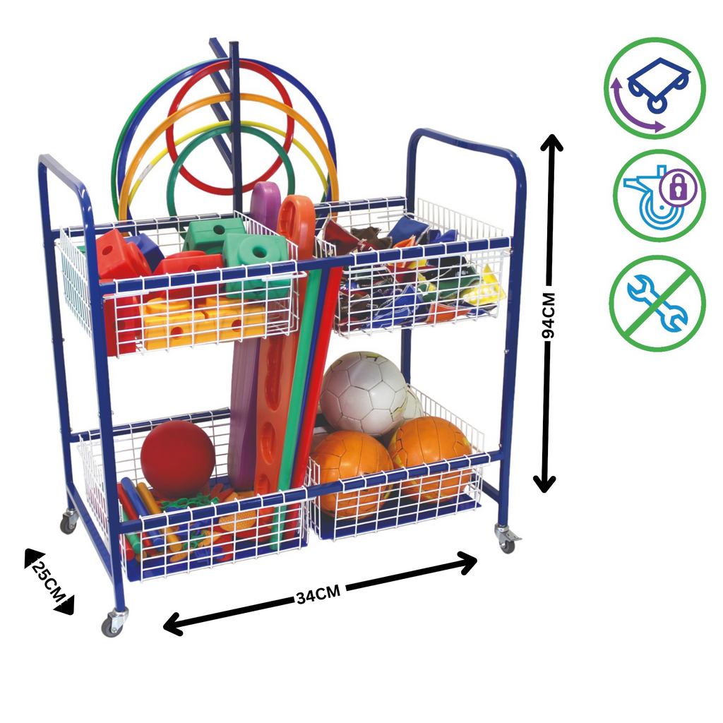 Storage Trolleys | Mobile Storage Units | Educational Toys