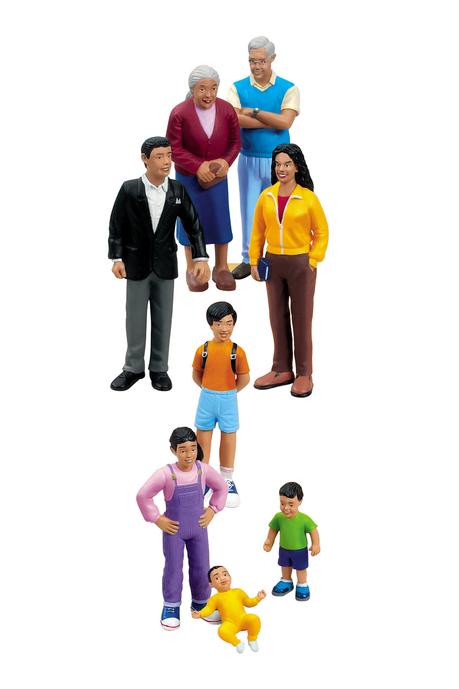 Block People - Hispanic Family | Educational Toys
