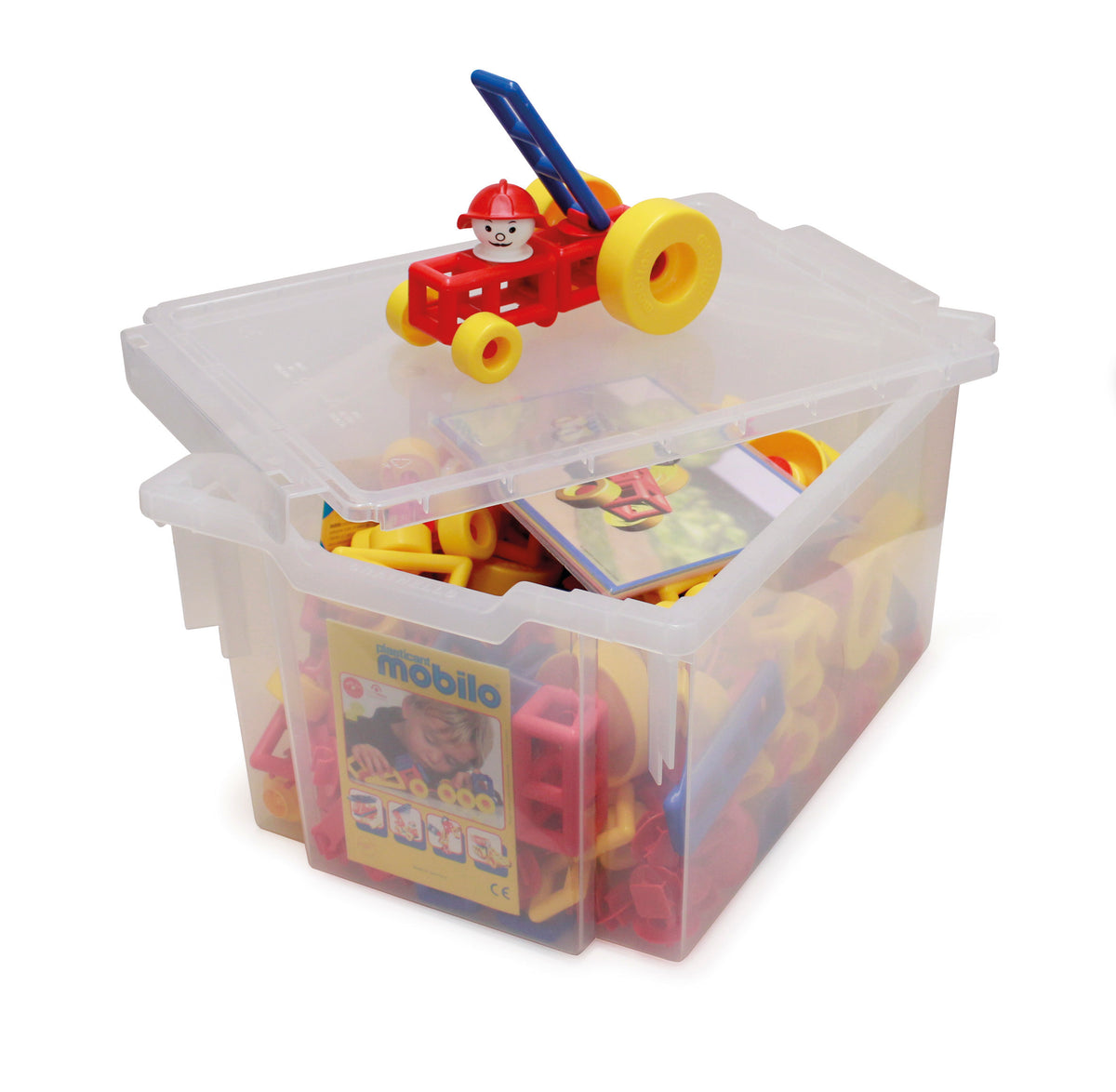Mobilo Set Construction Set (424 Pieces) Plus Gratnells Tray And Lid | Educational Toys