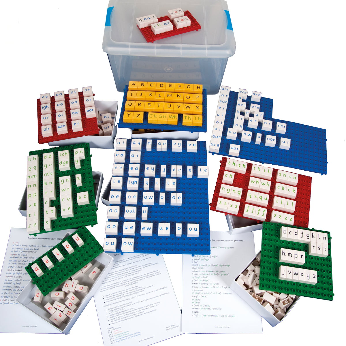 Master Class Phonics Letters Brick Set | Educational Toys