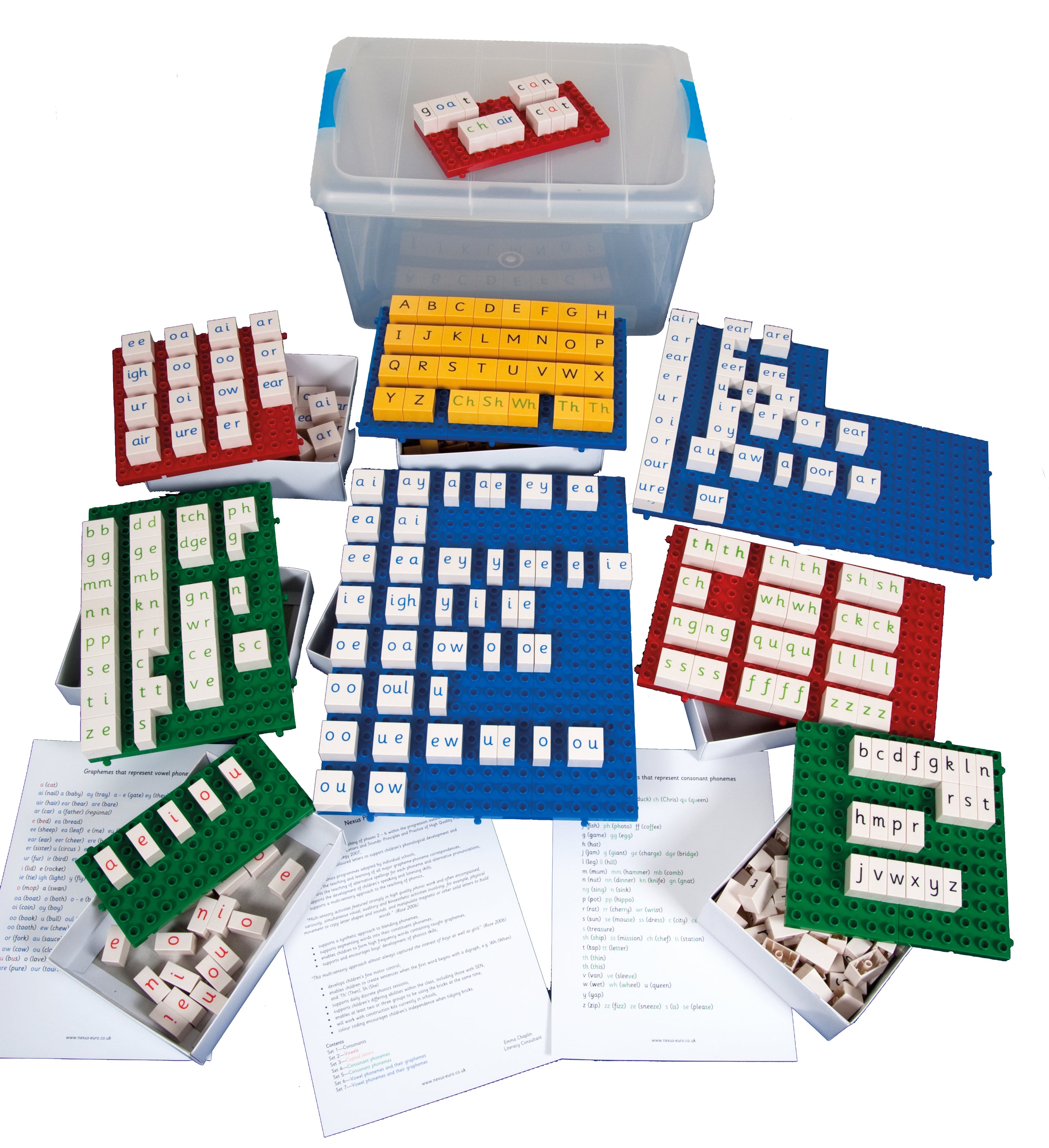 Master Class Phonics Letters Brick Set | Educational Toys