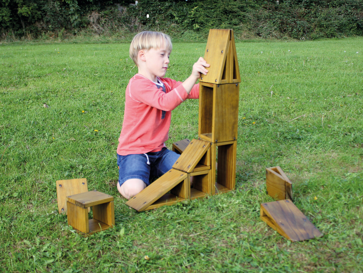 Hollow Block Set - 26 Pieces | Educational Toys