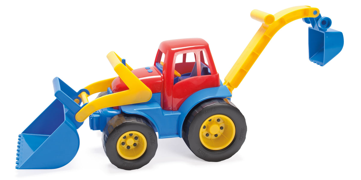 Tractor/Digger (Plastic Wheels) | Educational Toys