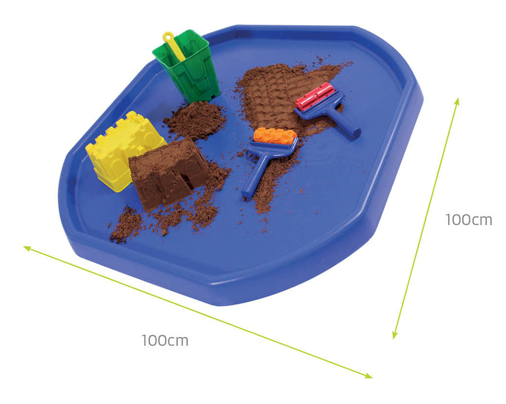 Tuff Tray 100cm with Stand - Blue | Educational Toys